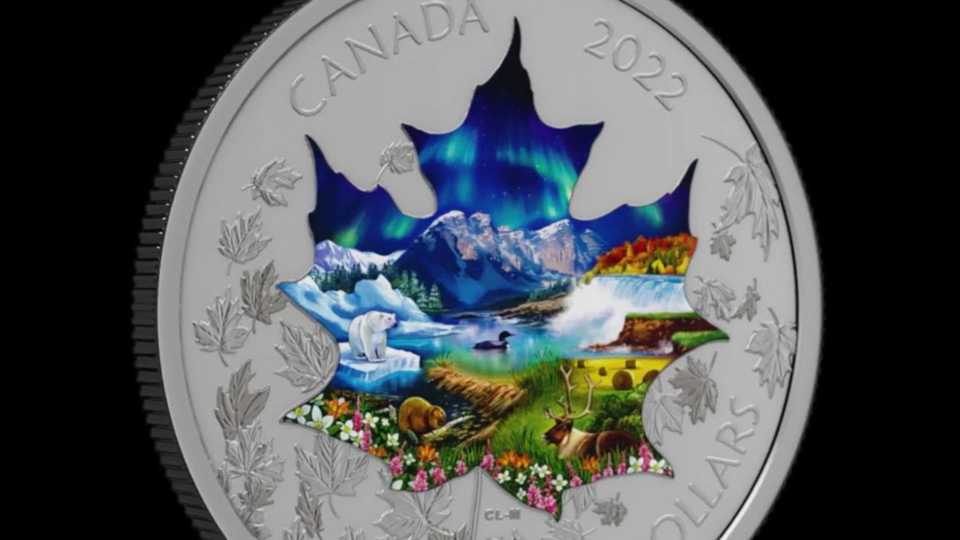 3 oz. Pure Silver Coin – Canadian Collage | The Royal Canadian Mint