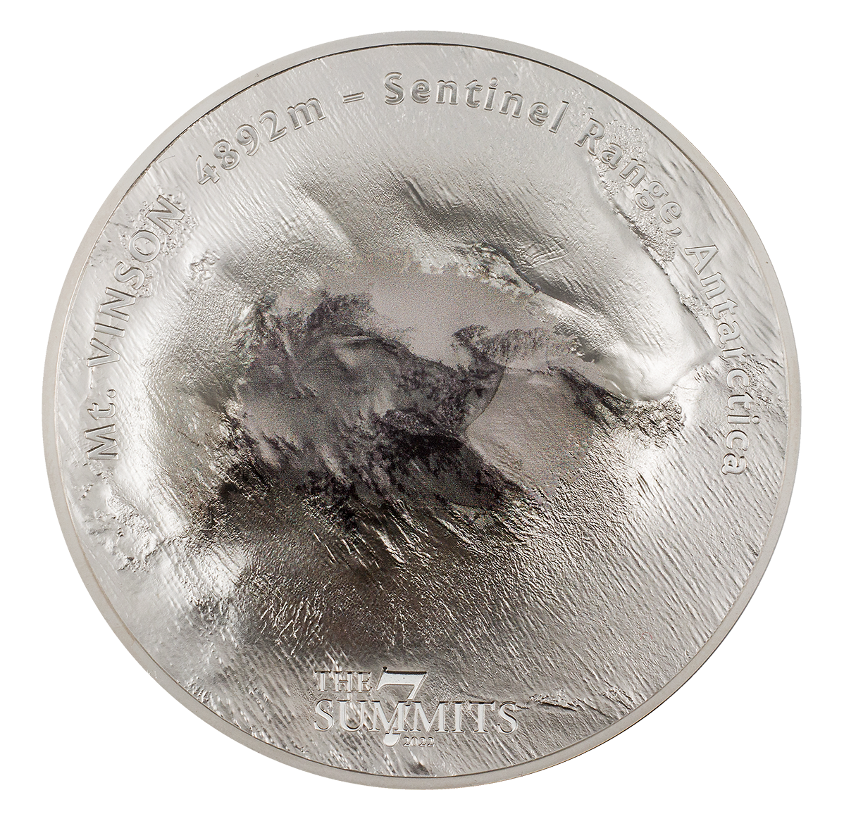 2022 $25 Fine Silver Coin - Mount Vinson: 7 Summits Series | The Royal ...