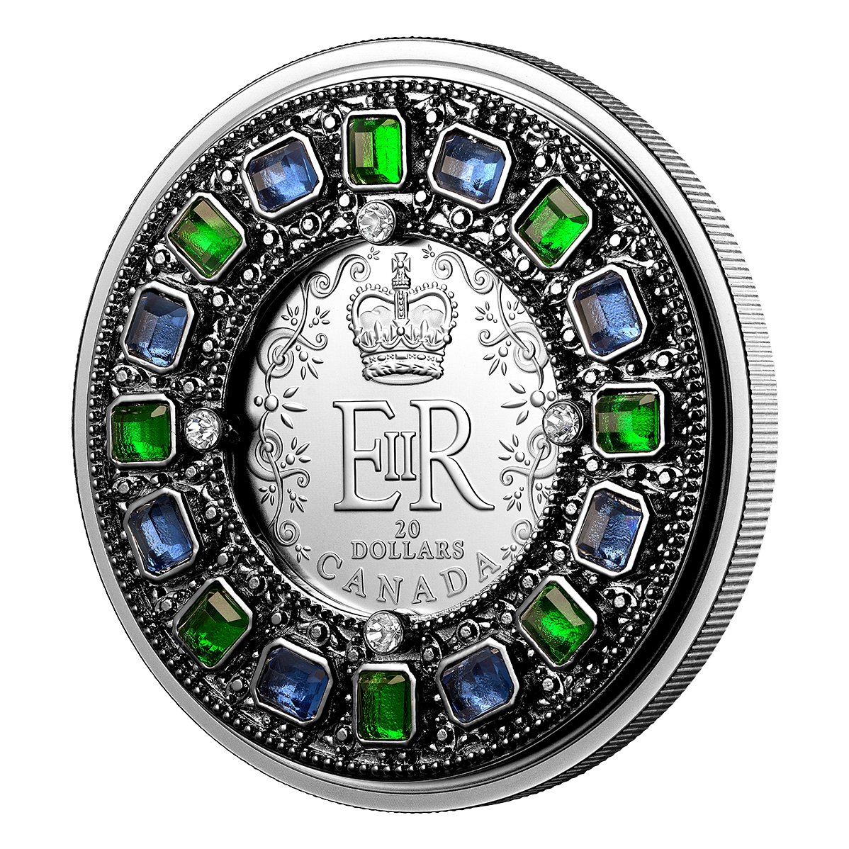 Pièce de 1 oz en argent pur – La couronne impériale d’apparat | La ...