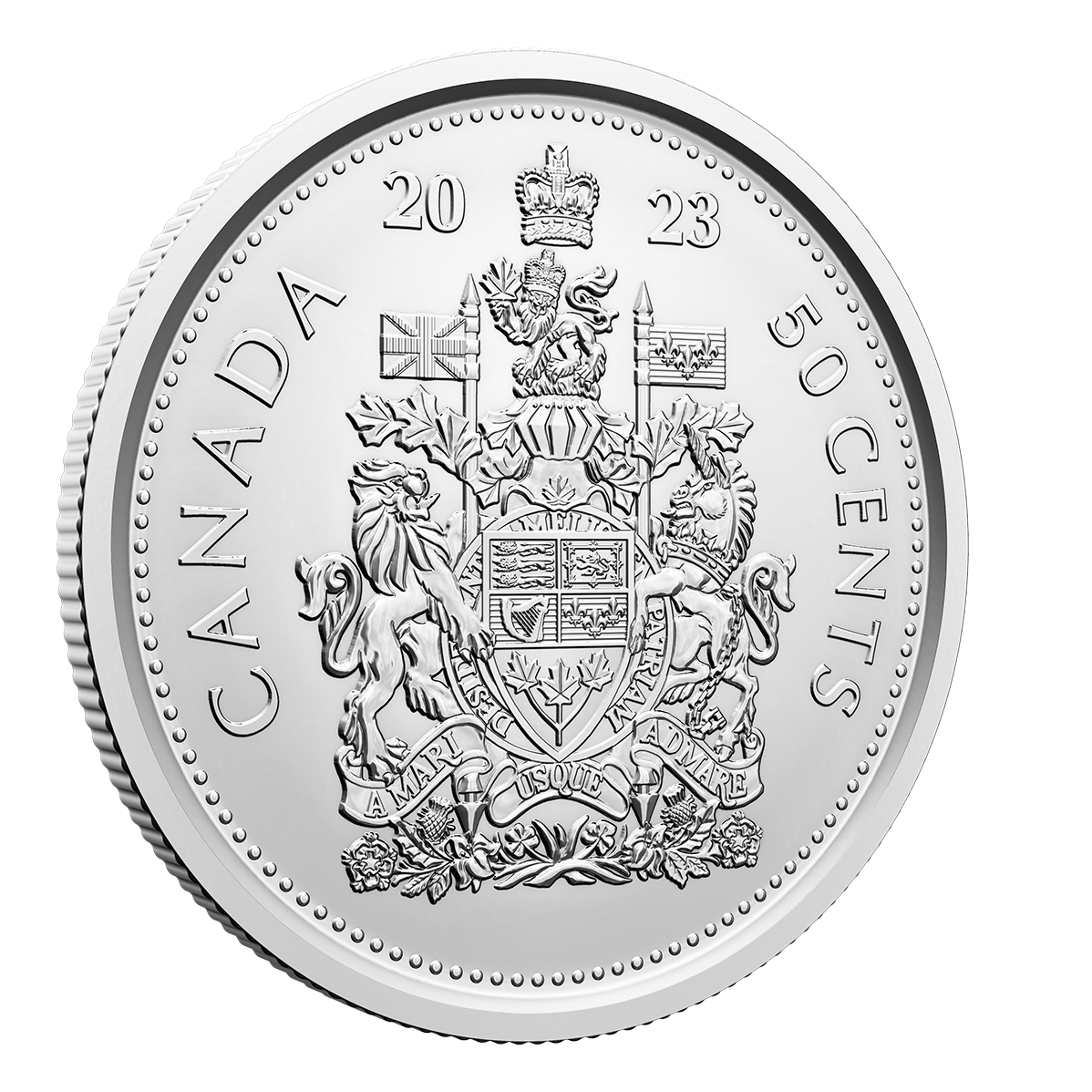 50-Cent Special Wrap Circulation Roll – His Majesty King Charles III ...
