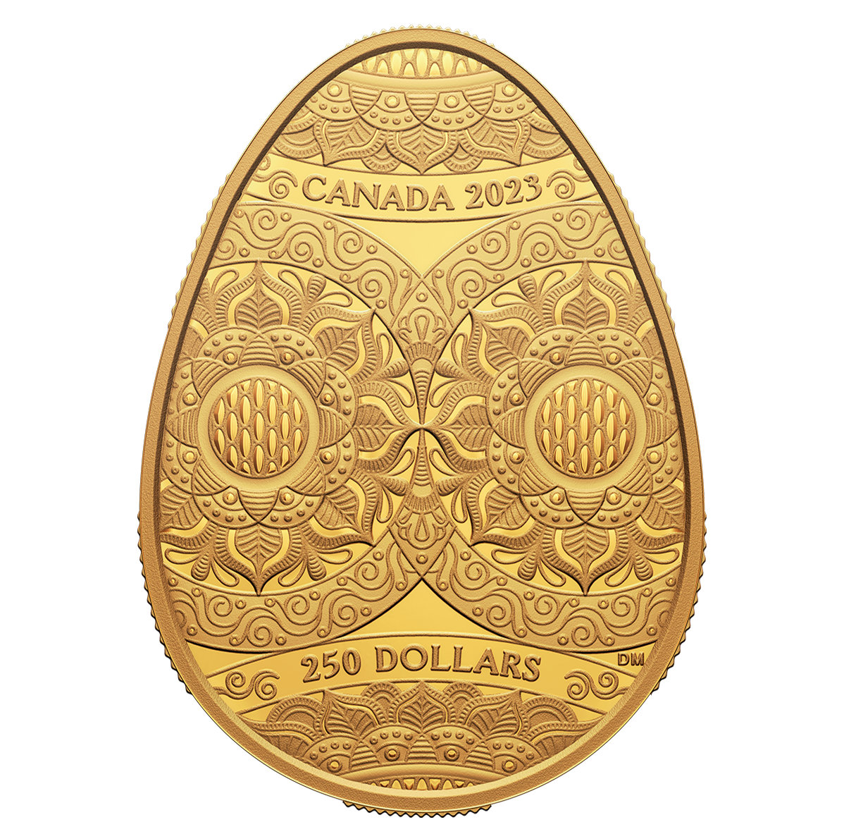 Pure Gold Pysanka Coin | The Royal Canadian Mint