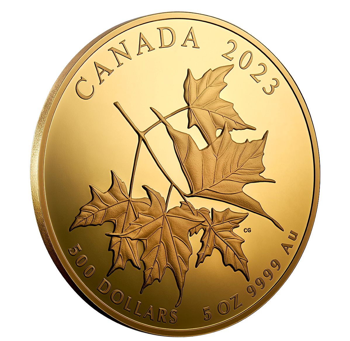 Pure Gold Coin – Beloved Maple Leaves | The Royal Canadian Mint