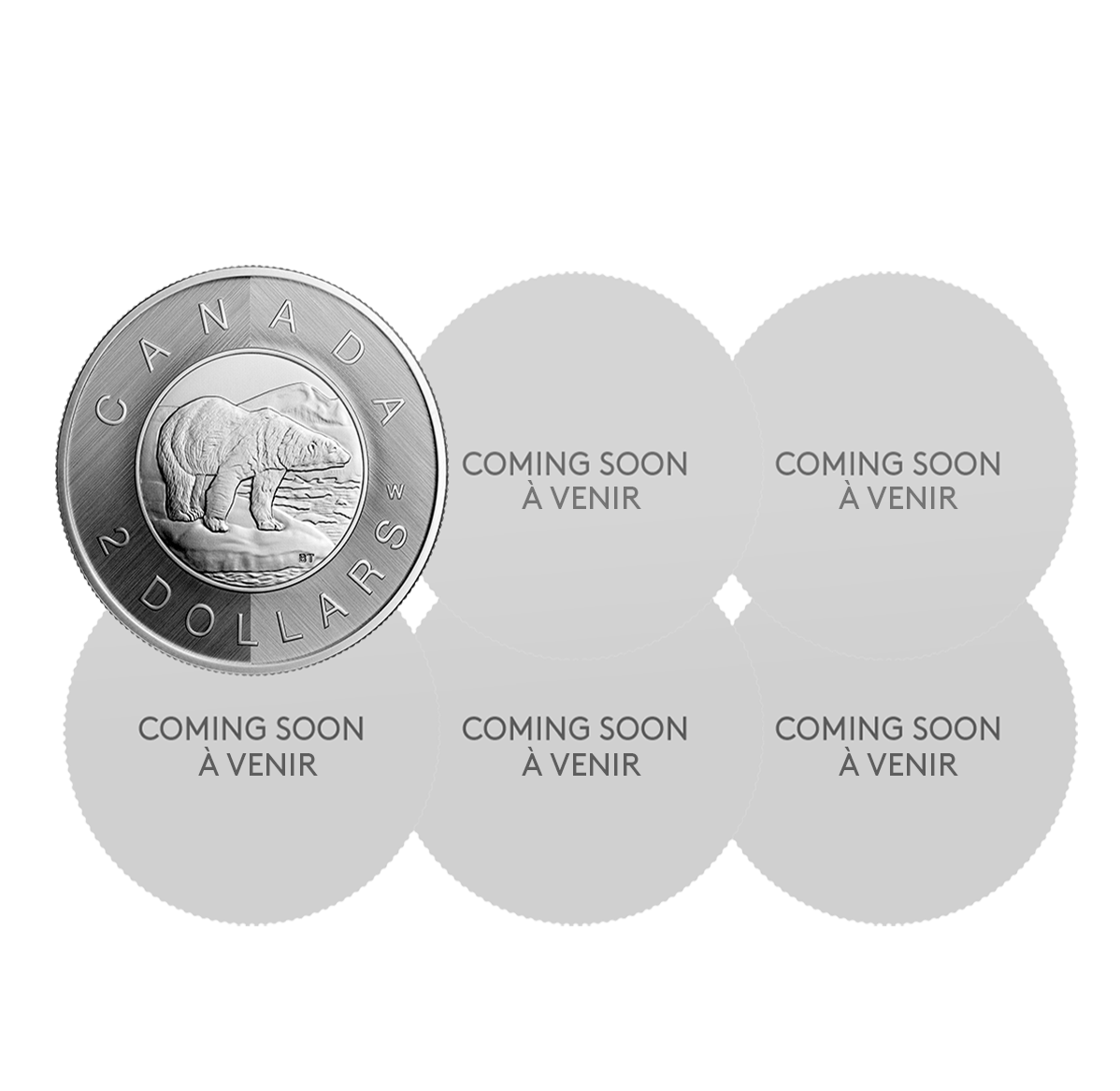 $2 Pure Silver Coin – Tribute: W Mint Mark – Polar Bear | The Royal ...
