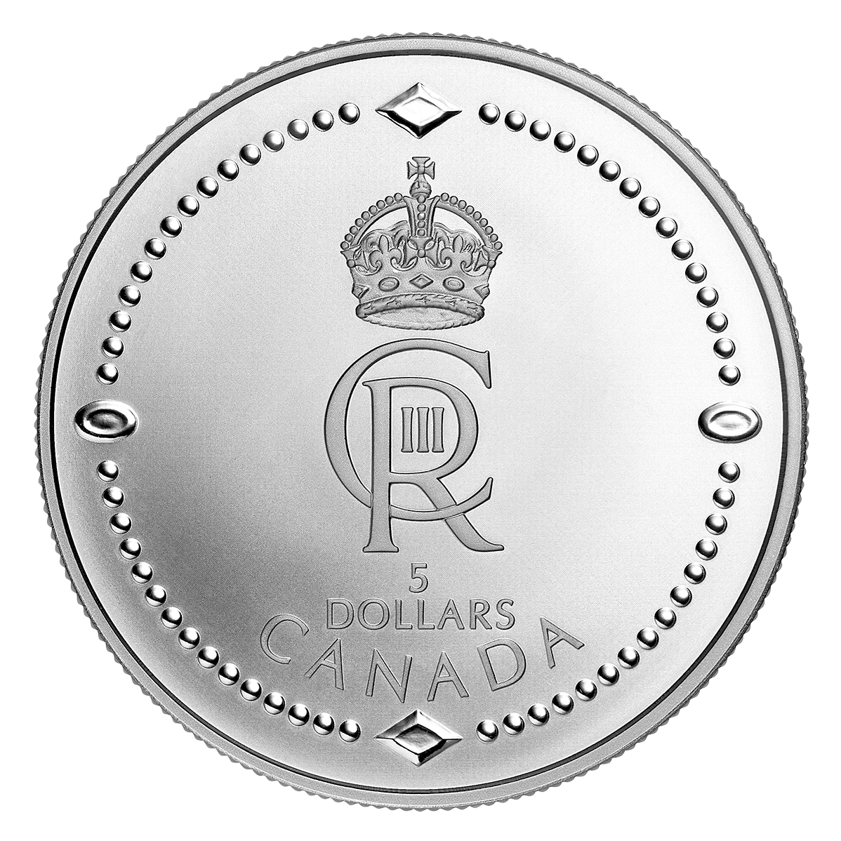$5 Pure Silver Coin – His Majesty King Charles III’s Royal Cypher | The ...
