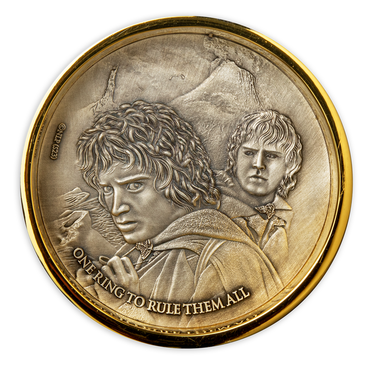 2023 $5 Fine Silver Coin - The Lord of the Rings(TM) - The One Ring ...