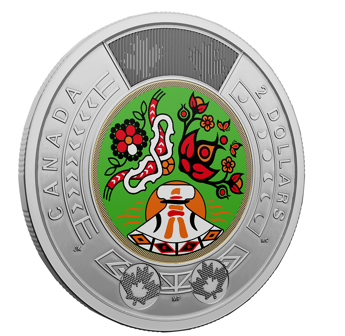 2023 $2 National Indigenous Peoples Day Colourized Special Wrap Roll ...