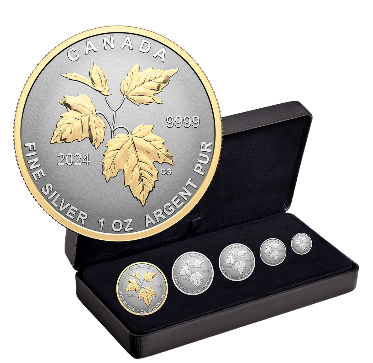 Pure Silver Fractional Set | The Royal Canadian Mint