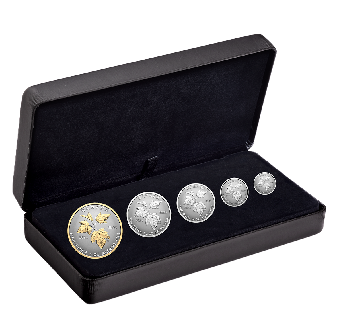 Pure Silver Fractional Set | The Royal Canadian Mint