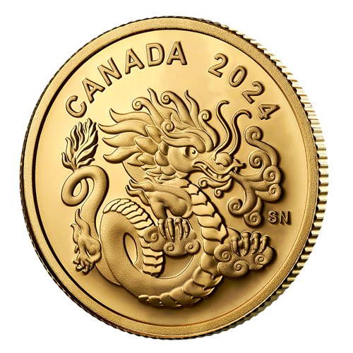 Pure Gold Coin – Spirit Dragon | The Royal Canadian Mint