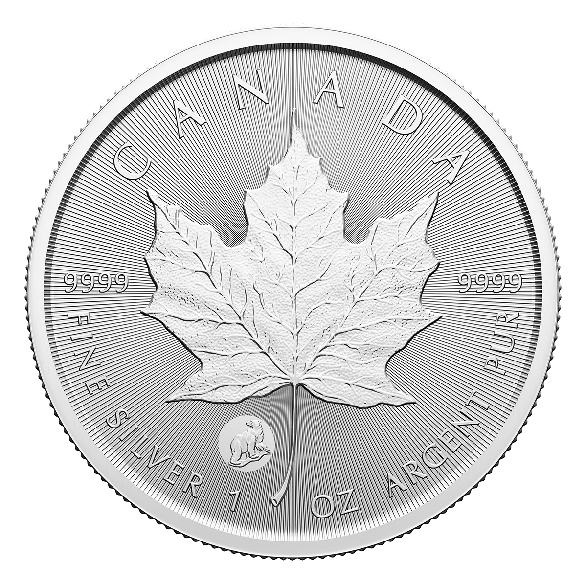 Treasured Silver Maple Leaf First Strikes: Polar Bear Privy Mark - 1 oz ...