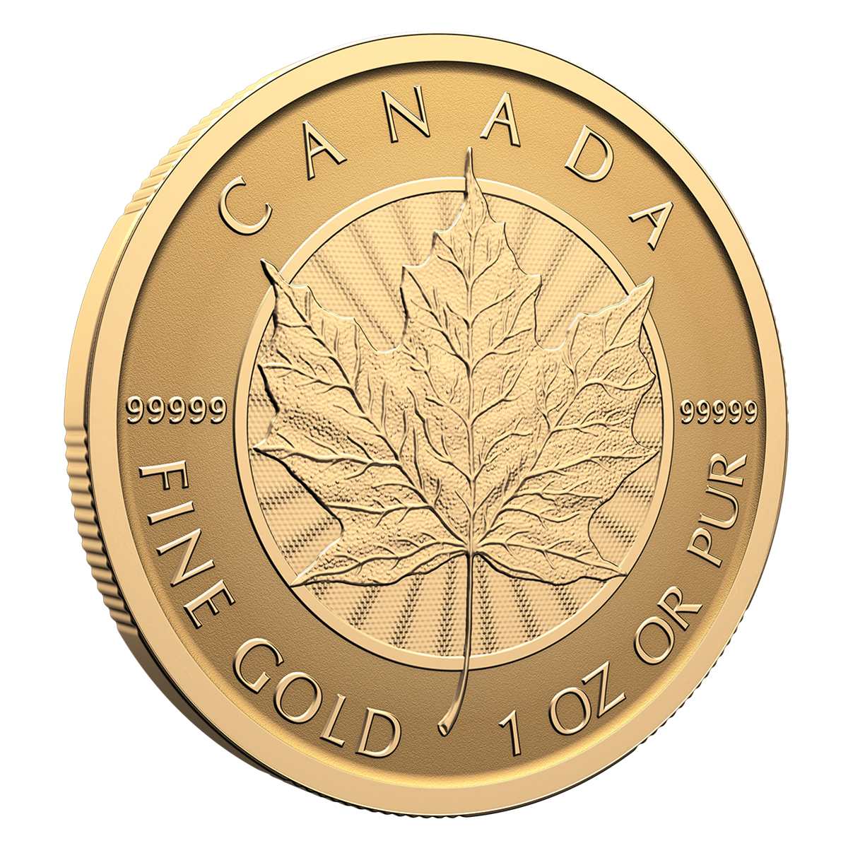 2025 Our Purest Maple Leaf - 1 oz. 99.999% Pure Gold Coin (Premium Bullion) | The Royal Canadian ...