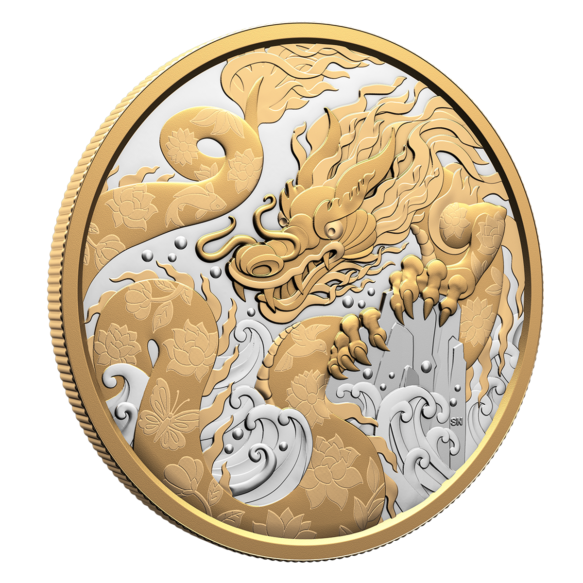 Water Dragon - 5 oz. Fine Silver Coin | The Royal Canadian Mint