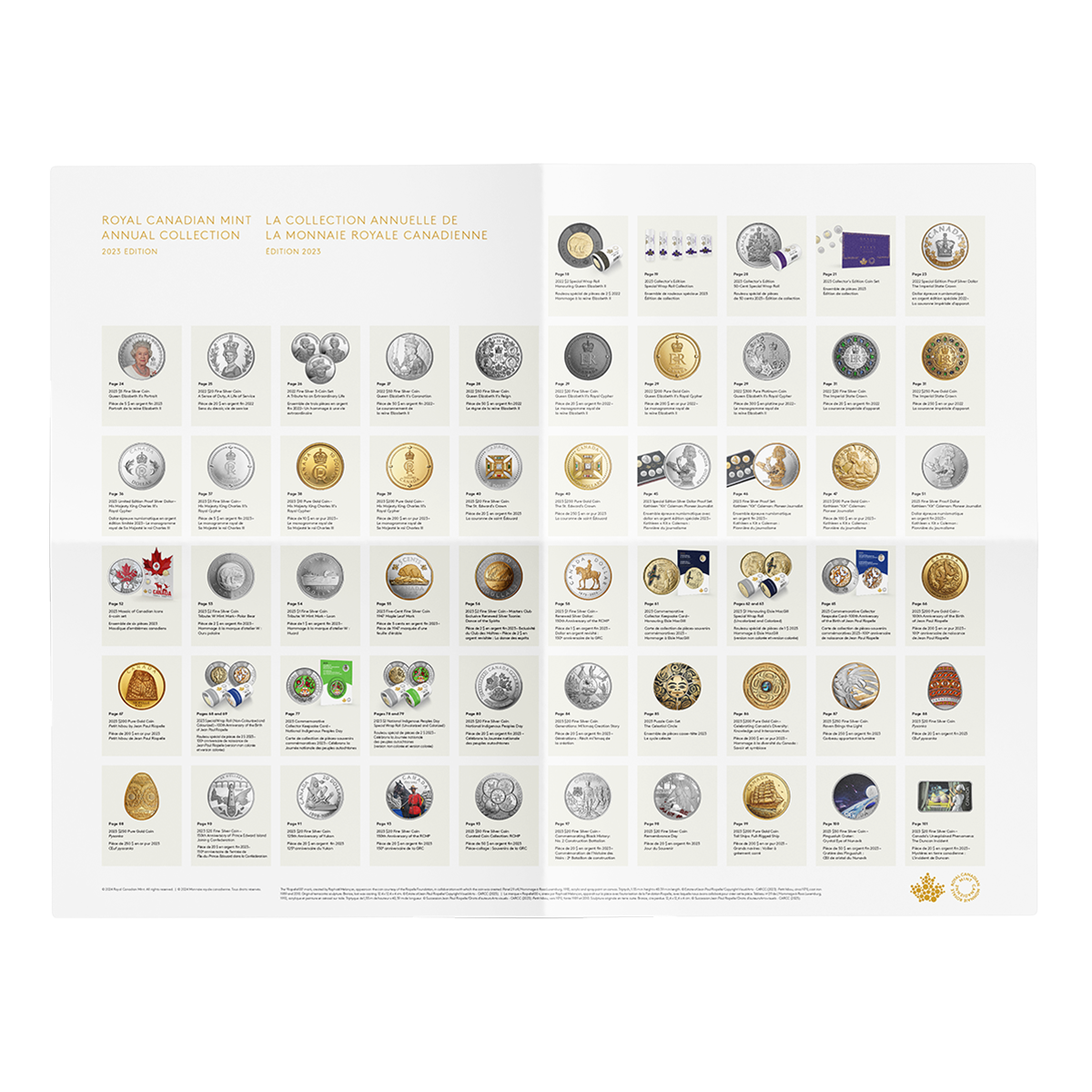 2023 Annual Collection Book | The Royal Canadian Mint