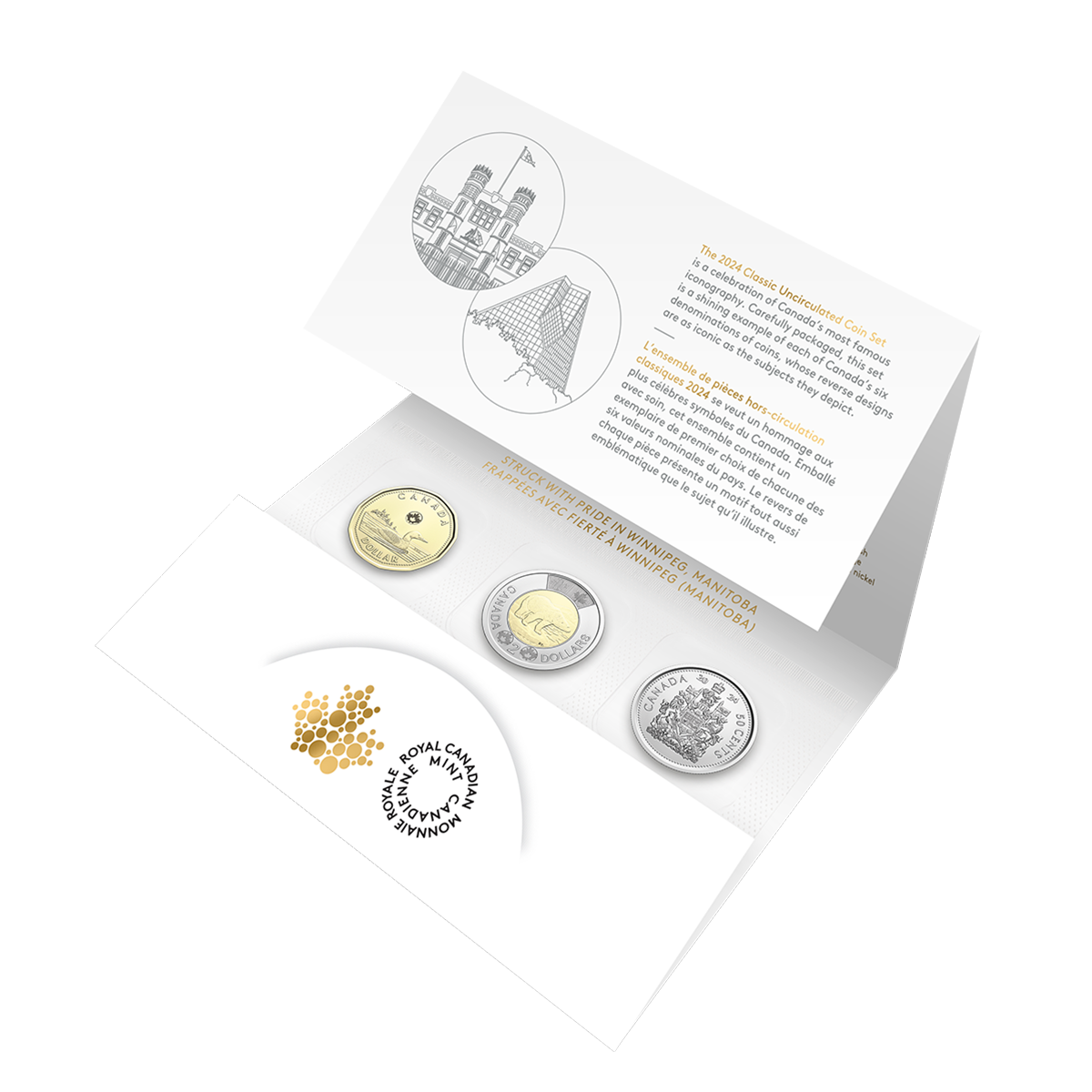 Classic Uncirculated Coin Set (2024) | The Royal Canadian Mint