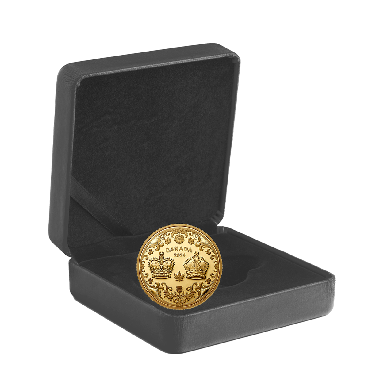 $200 Pure Gold Coin – The Crowns | The Royal Canadian Mint