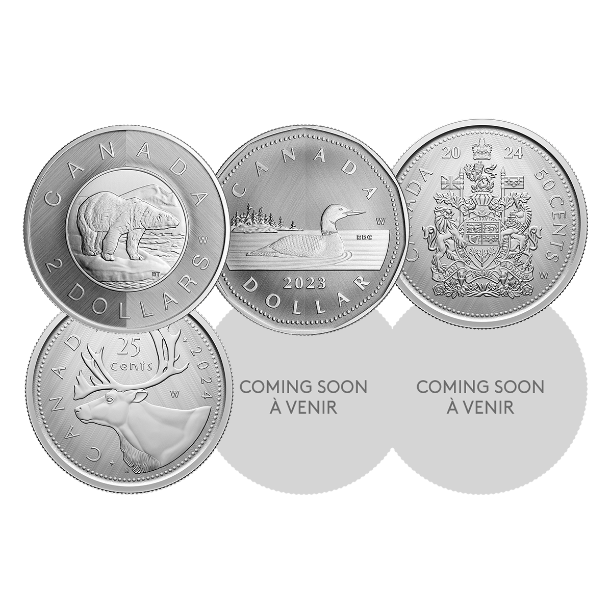 Pure Silver Six-Coin Subscription – Tribute: W Mint Mark | The Royal Canadian Mint