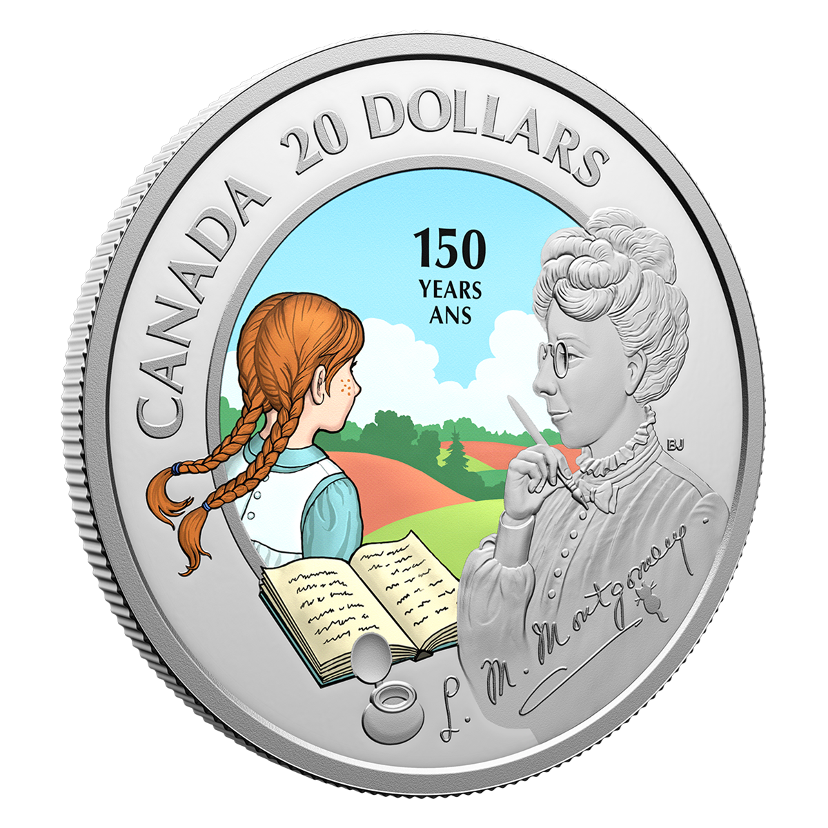 1 oz. Pure Silver Coin – 150th Anniversary of the Birth of L. M ...