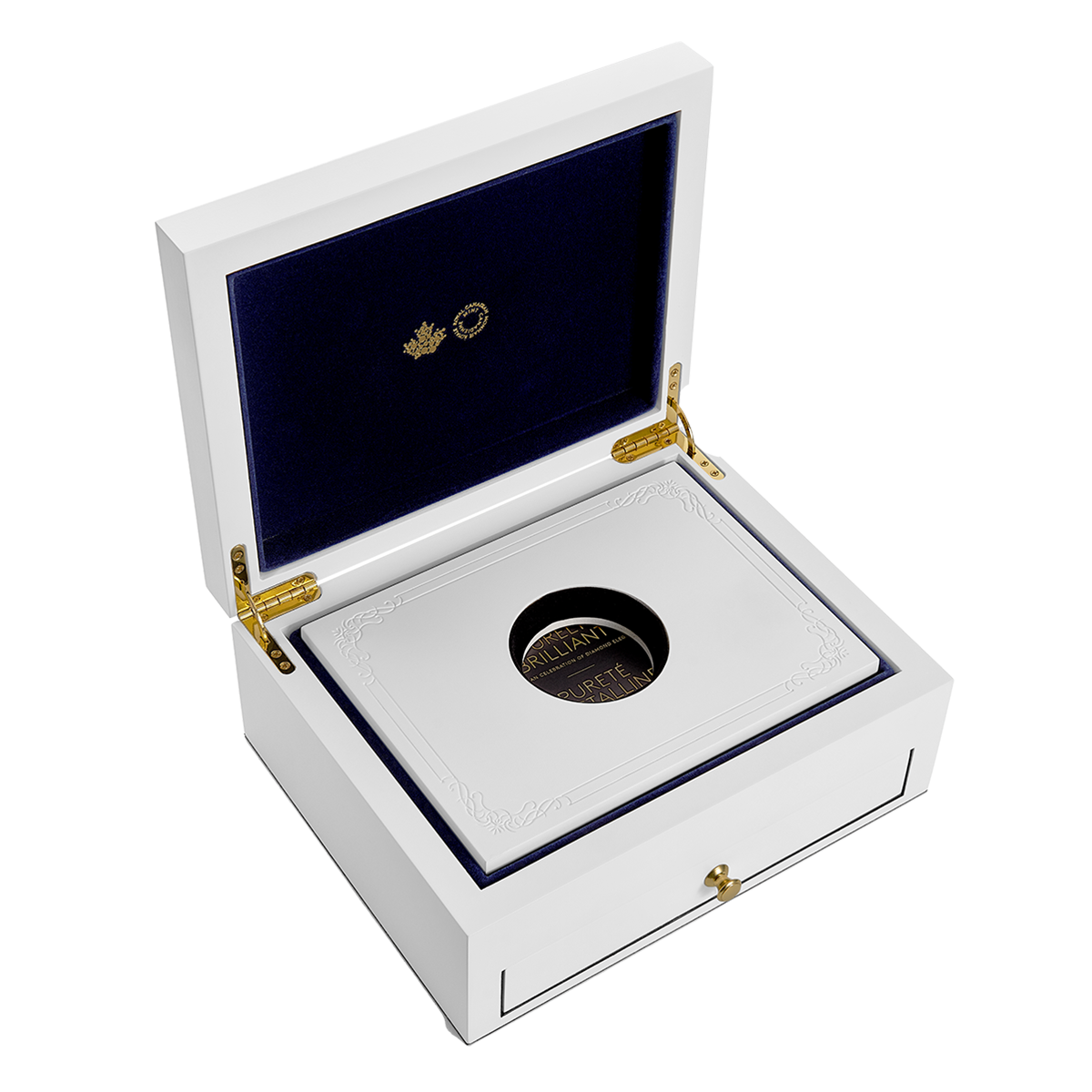 Purely Brilliant - 5 oz. Pure Gold Coin with Diamonds | The Royal ...