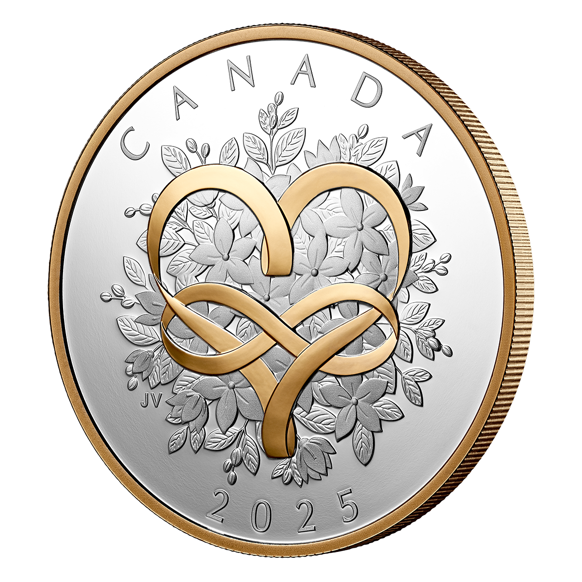 Celebrate Love – 1 oz. Fine Silver Coin (2025) | The Royal Canadian Mint