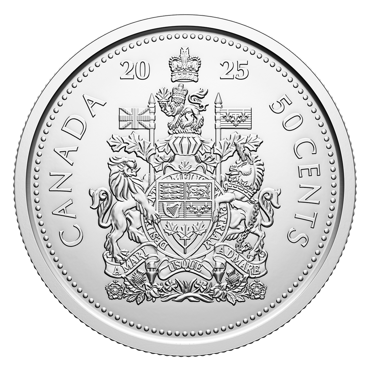 50-Cent Special Wrap Circulation Roll (2025) | The Royal Canadian Mint