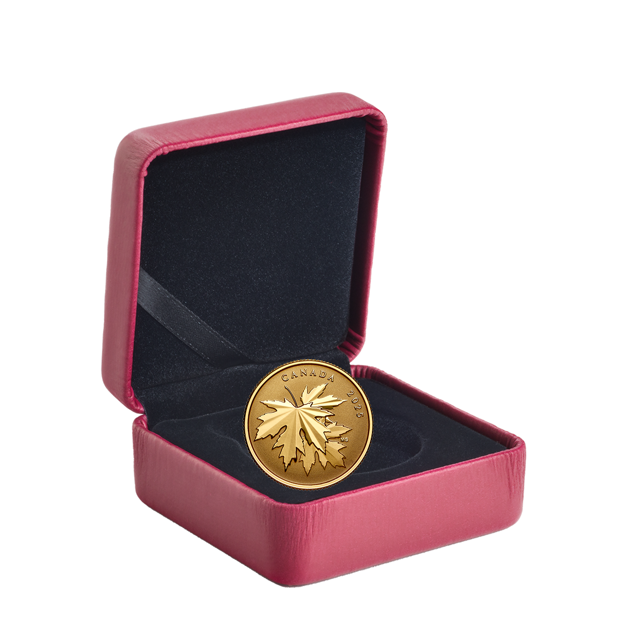 Gleaming Maple Leaves – ¼ oz. Pure Gold Coin | The Royal Canadian Mint