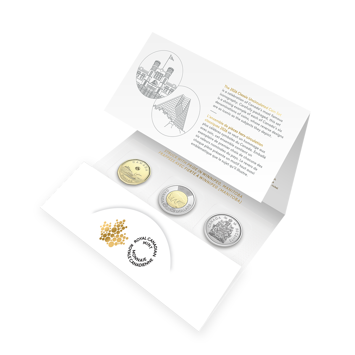 Classic Uncirculated Coin Set (2026) | The Royal Canadian Mint