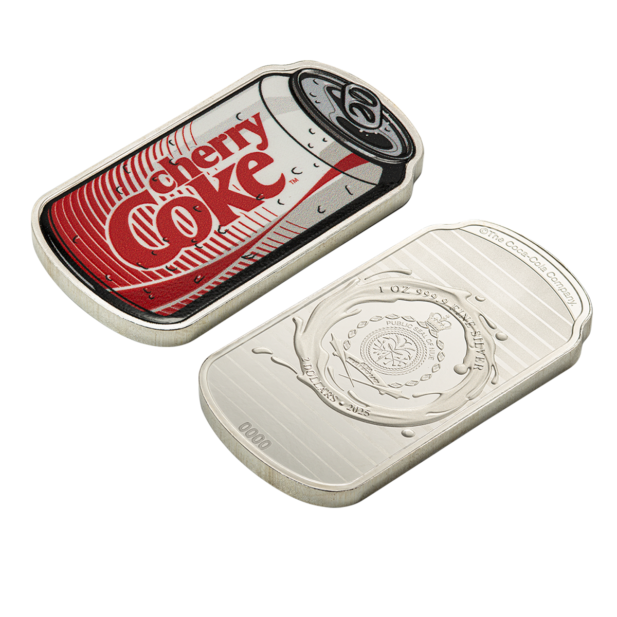 40ᵗʰ Anniversary of Cherry Coke® - 1 oz. Fine Silver Coin | The Royal ...