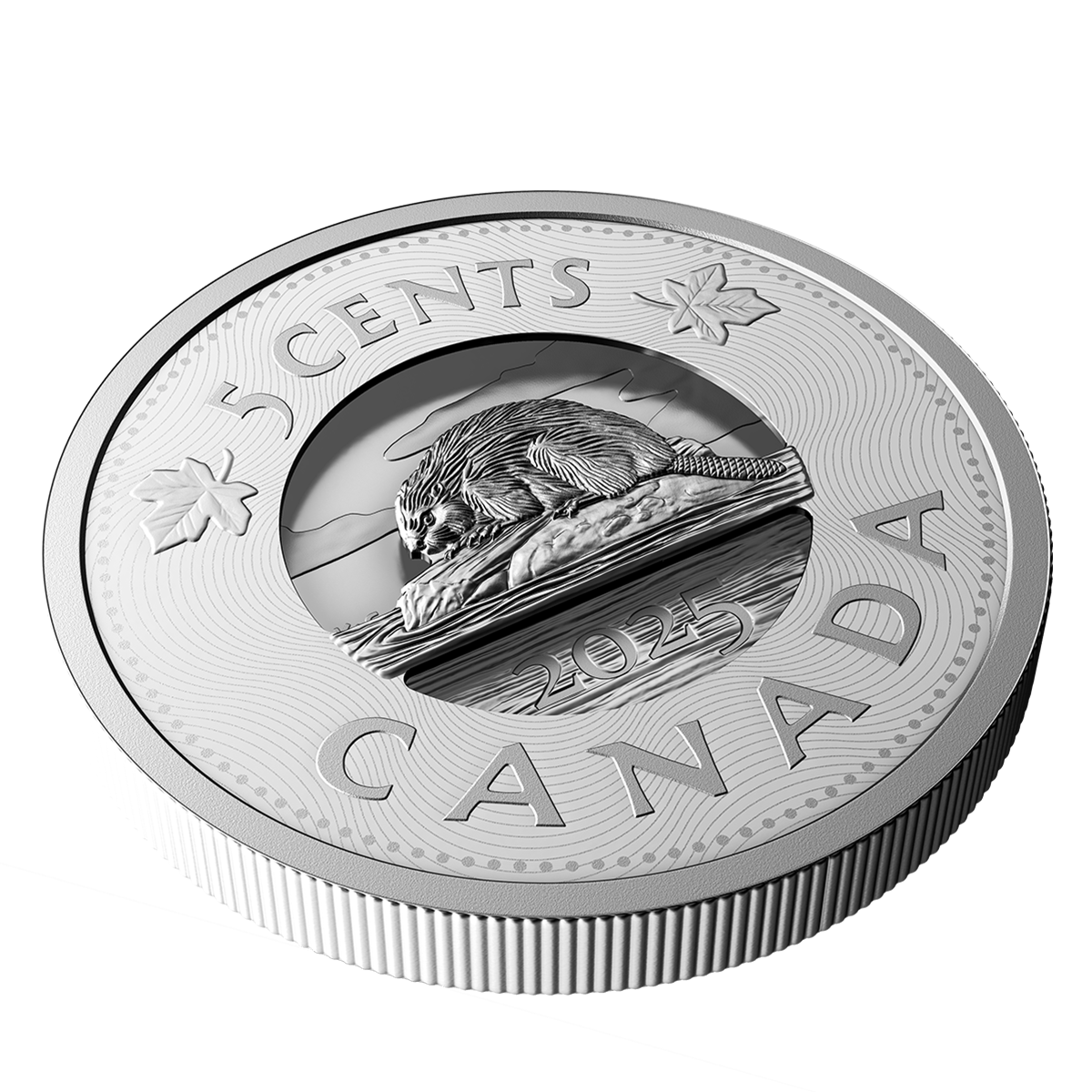 Multilayered Beaver – Fine Silver Coin | The Royal Canadian Mint