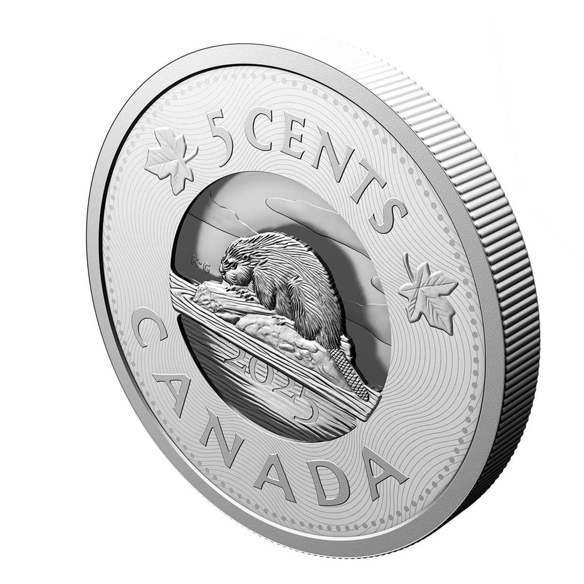 Multilayered Beaver – Fine Silver Coin | The Royal Canadian Mint