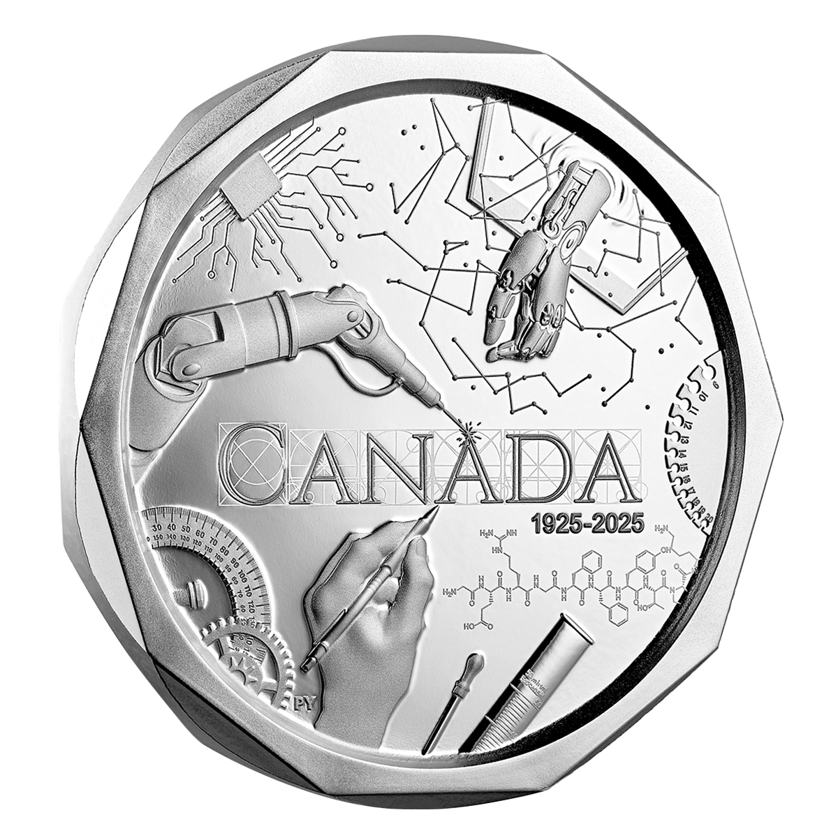 The Calling of an Engineer – Fine Silver Coin | The Royal Canadian Mint