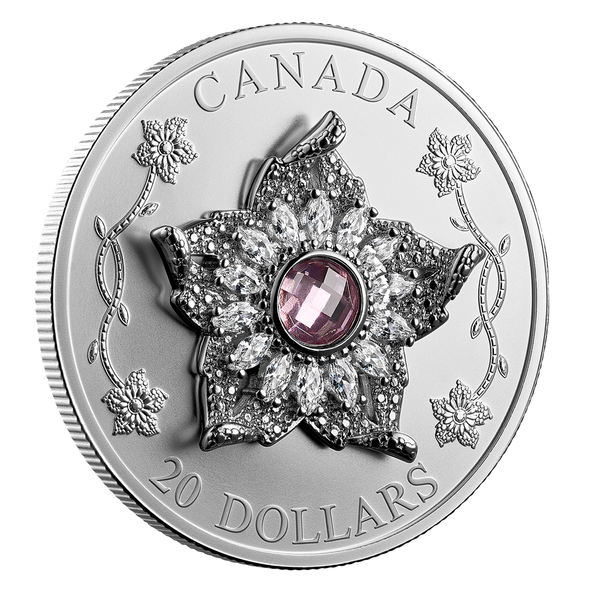 Crown Jewels Series: Williamson Diamond Brooch – 1 oz. Fine Silver Coin ...