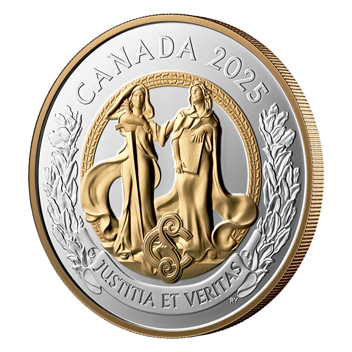 Allegories of Justice and Truth – 1 oz. Fine Silver Coin | The Royal ...