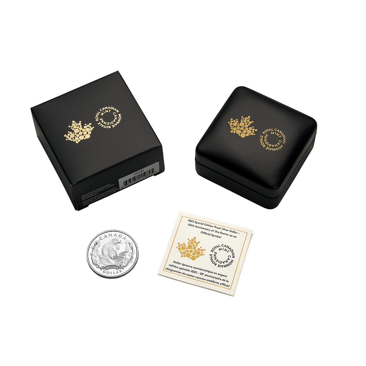 Special Edition Proof Silver Dollar – 50th Anniversary of the Beaver as ...