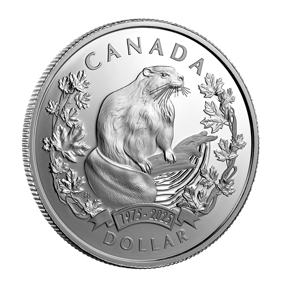 Special Edition Proof Silver Dollar – 50th Anniversary of the Beaver as ...
