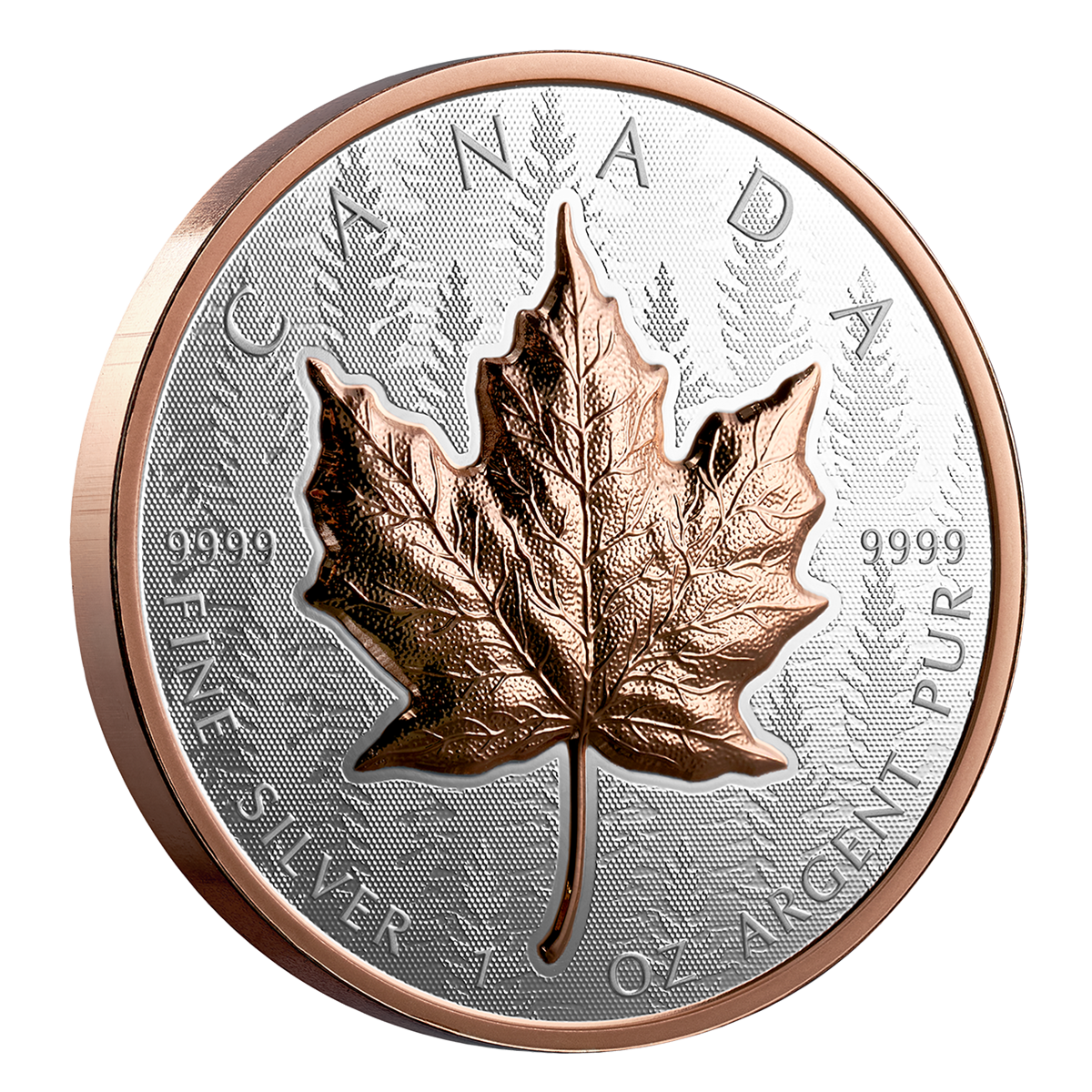 Silver Maple Leaf 1 Oz Fine Silver Ultra High Relief Coin 2025