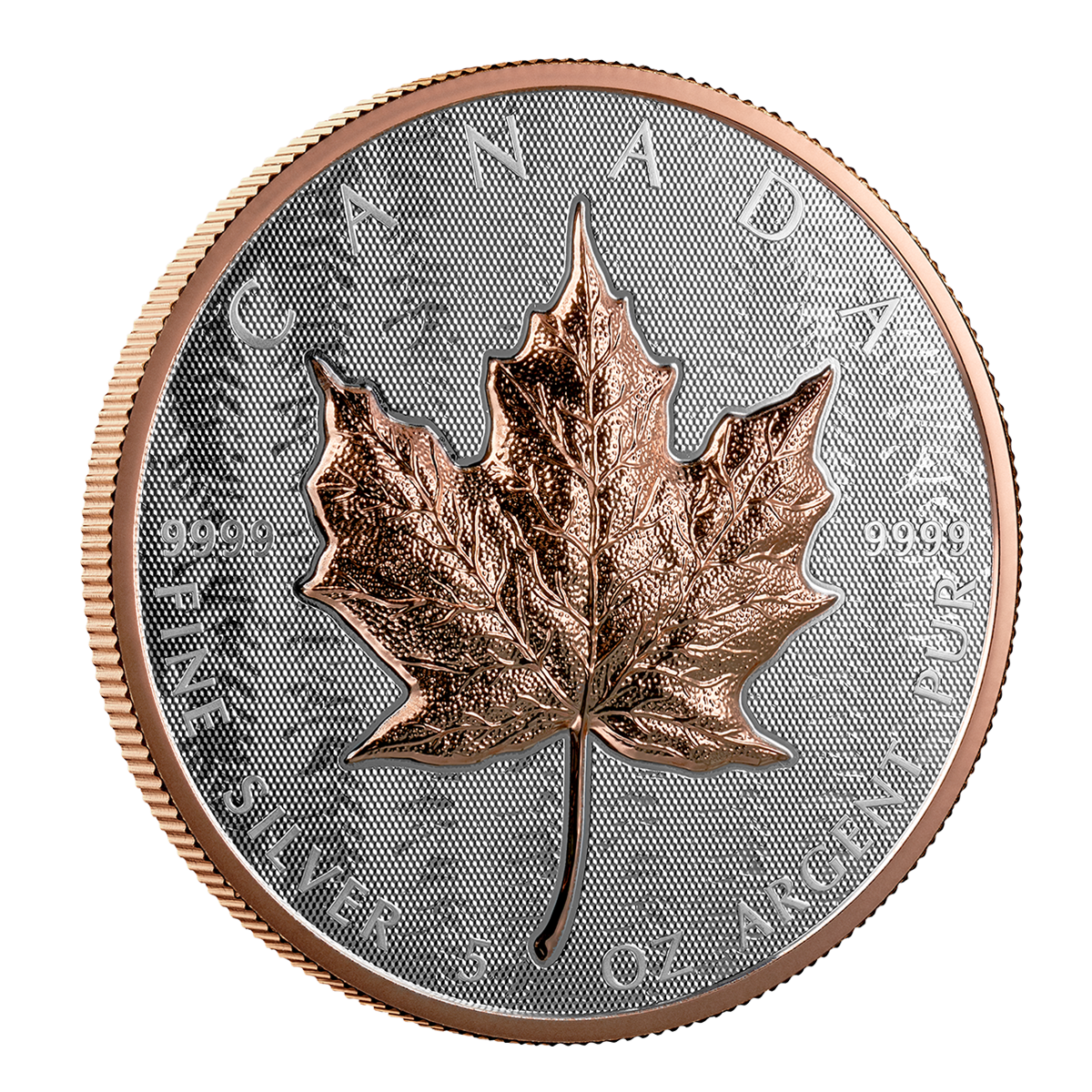 Silver Maple Leaf – 5-oz. Fine Silver Coin Ultra-High Relief Coin (2025 ...
