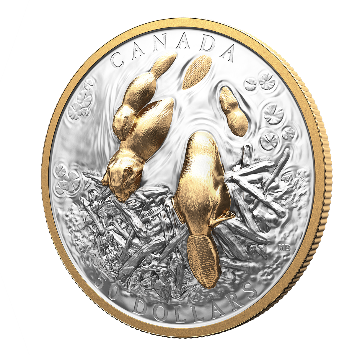 Canadian Symbol: The Beaver – Fine Silver Coin | The Royal Canadian Mint