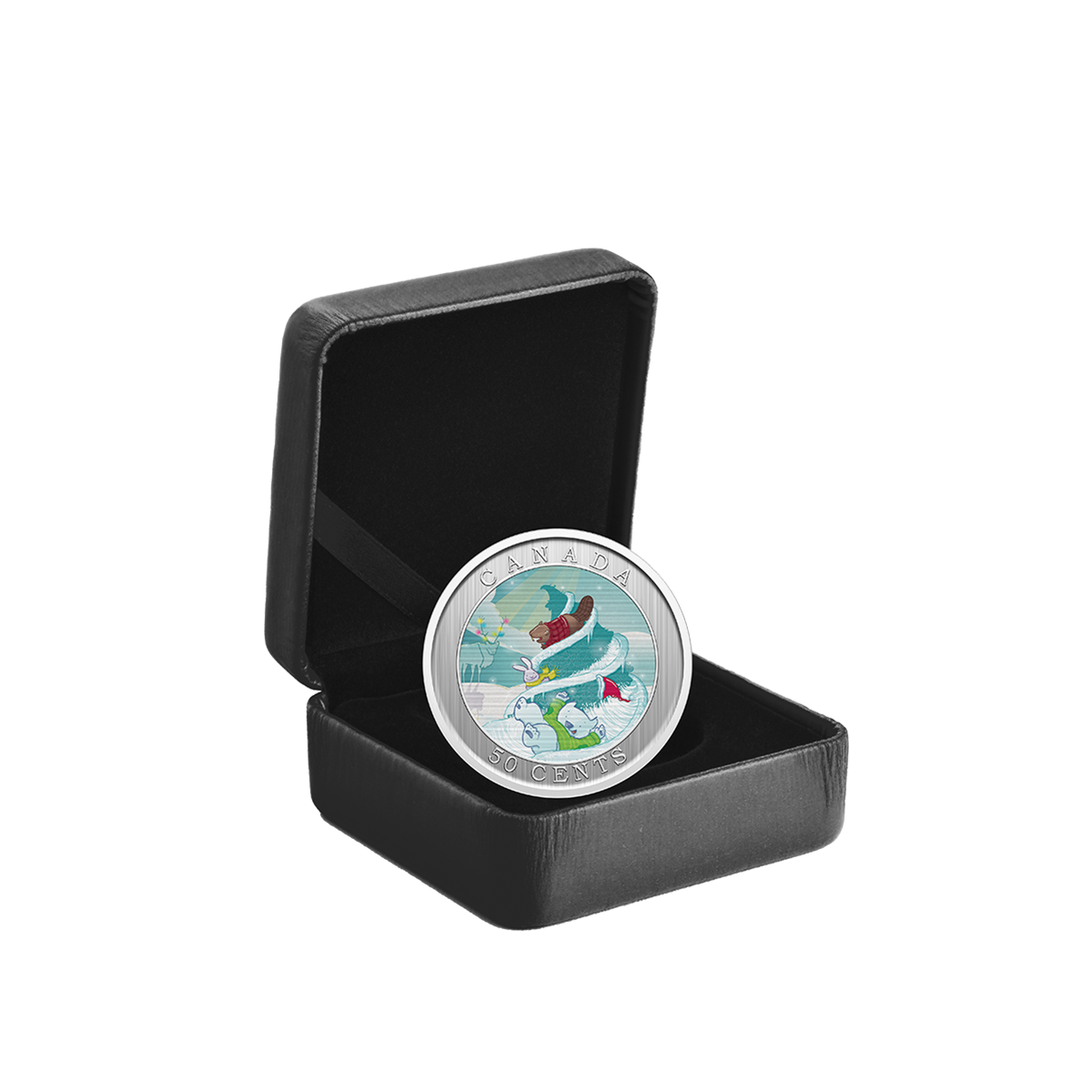 Whimsical Holiday Tree – Lenticular Coin (2025) | The Royal Canadian Mint