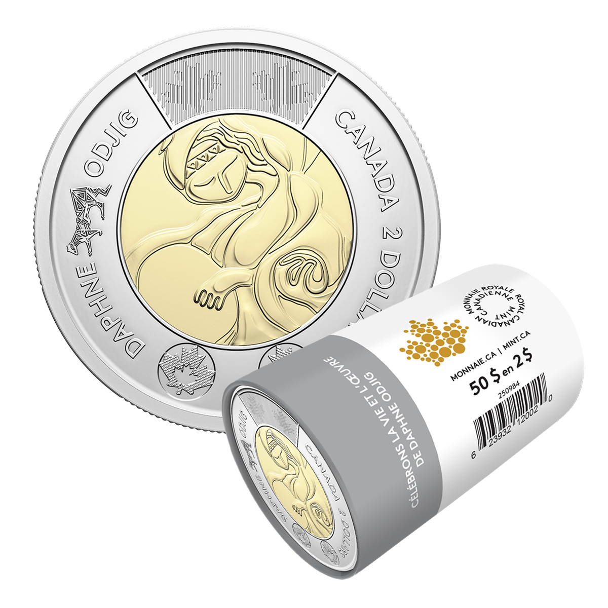 2025 $2 Celebrating the Life and Art of Daphne Odjig Non-colourized ...