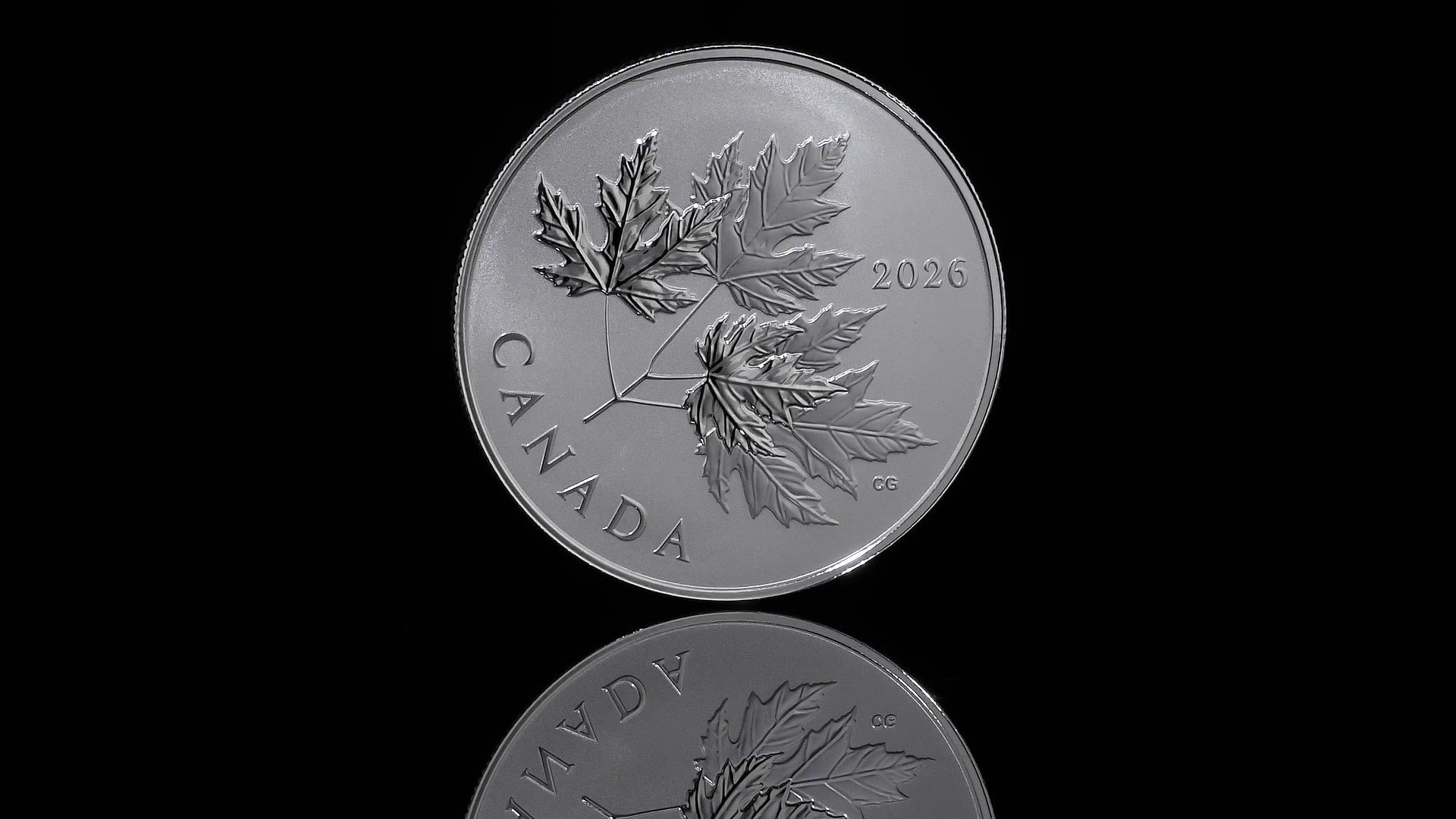 Gleaming Maple Leaves – 1/2 oz. Fine Silver Coin | The Royal Canadian Mint