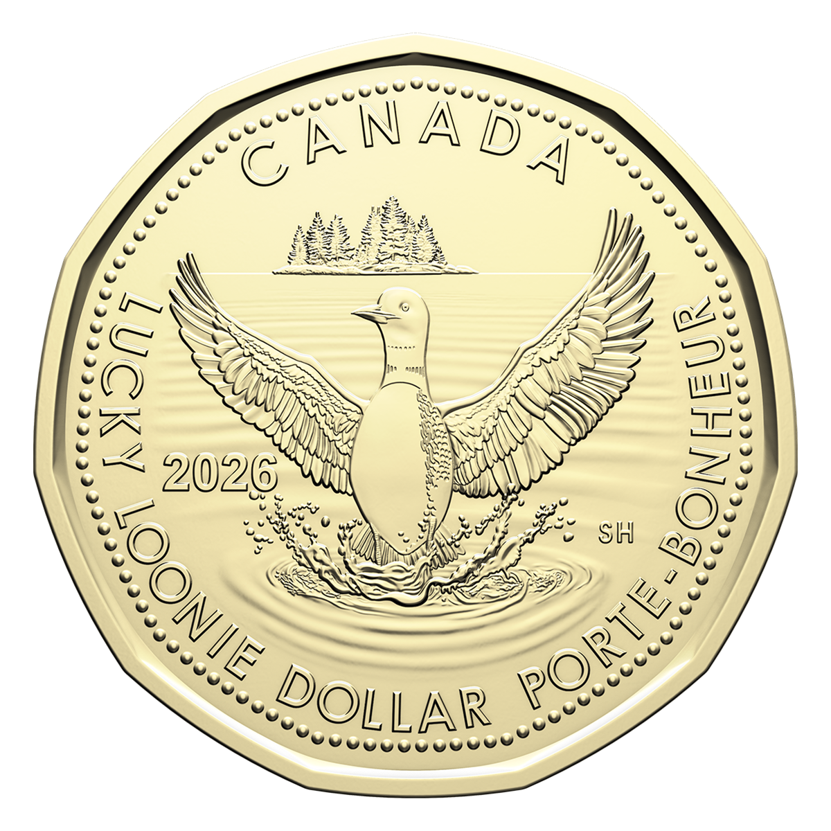 Lucky Loonie – Collector’s Edition Non-Circulation $1 Special Wrap Roll ...