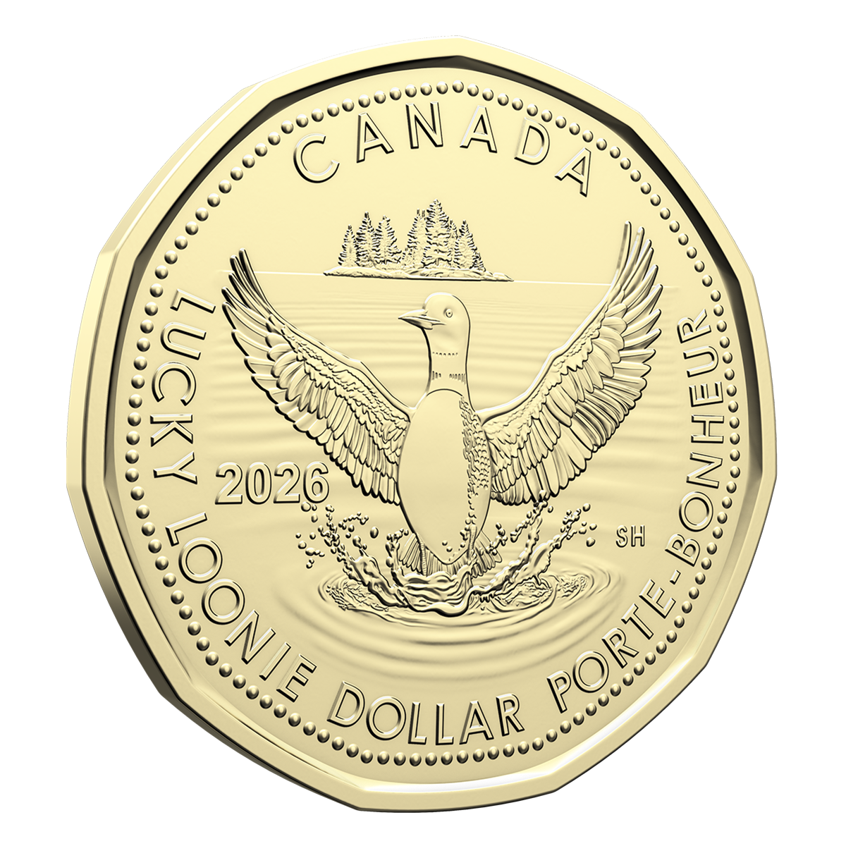 Lucky Loonie – Collector’s Edition Non-Circulation $1 Special Wrap Roll ...