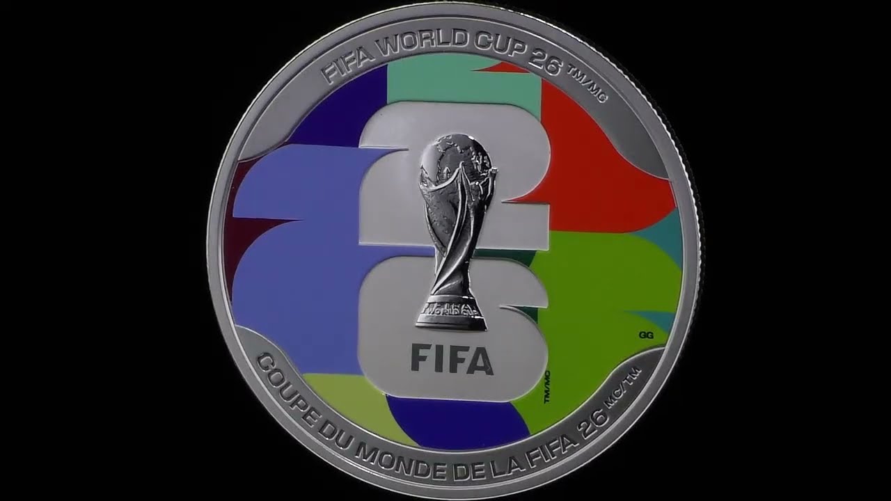FIFA World Cup 2026ᵀᴹ : We Are 26ᵀᴹ – 1 oz. Fine Silver Coin | The ...