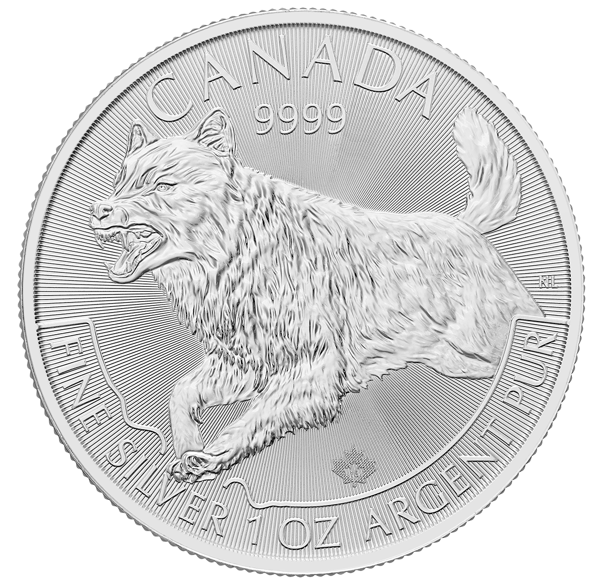 2018 $5 Fine Silver Coin Predator Series: Coin 3 - Wolf | The Royal ...