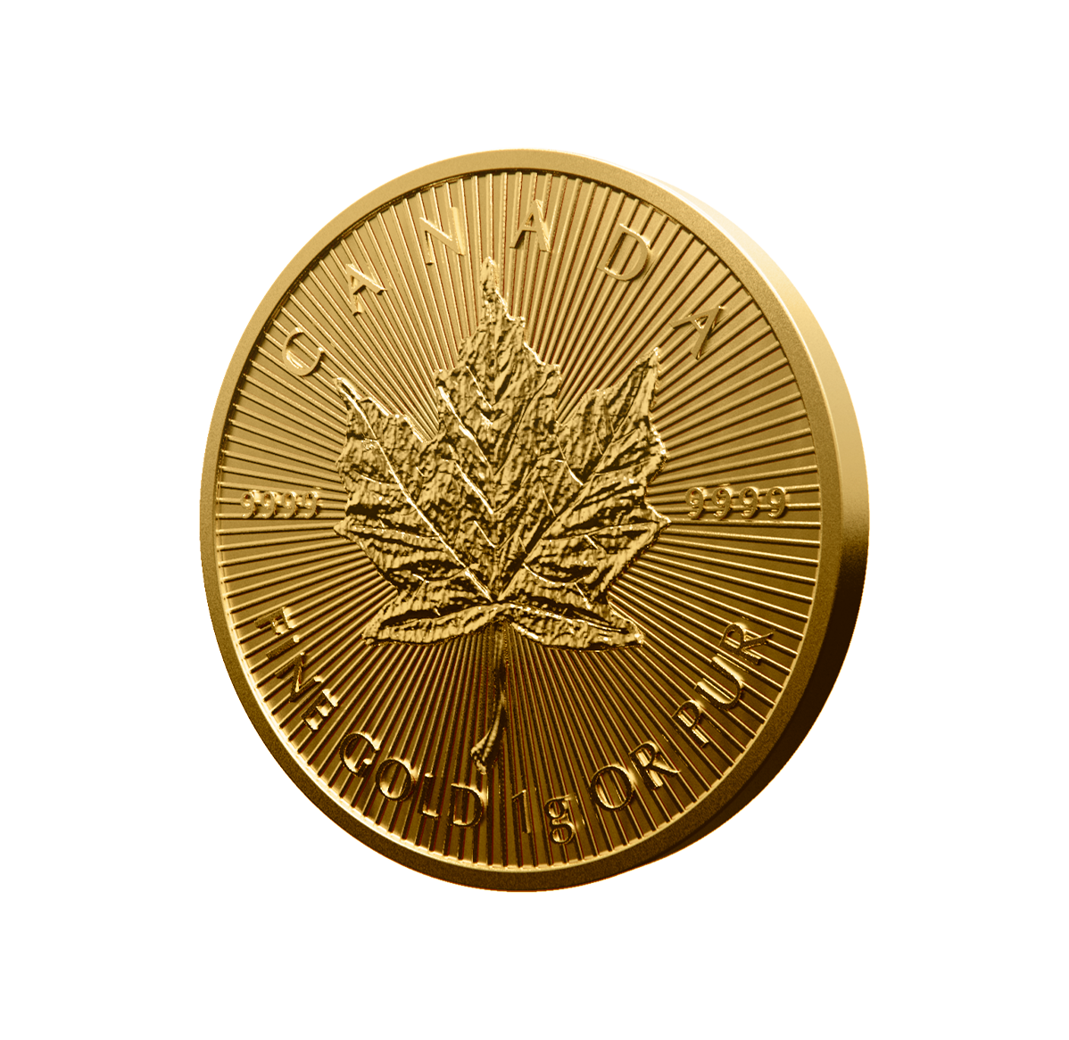 2022 MAPLEGRAM25™ (Bullion Gold Maple Leaf 25 X 1 g) | The Royal ...