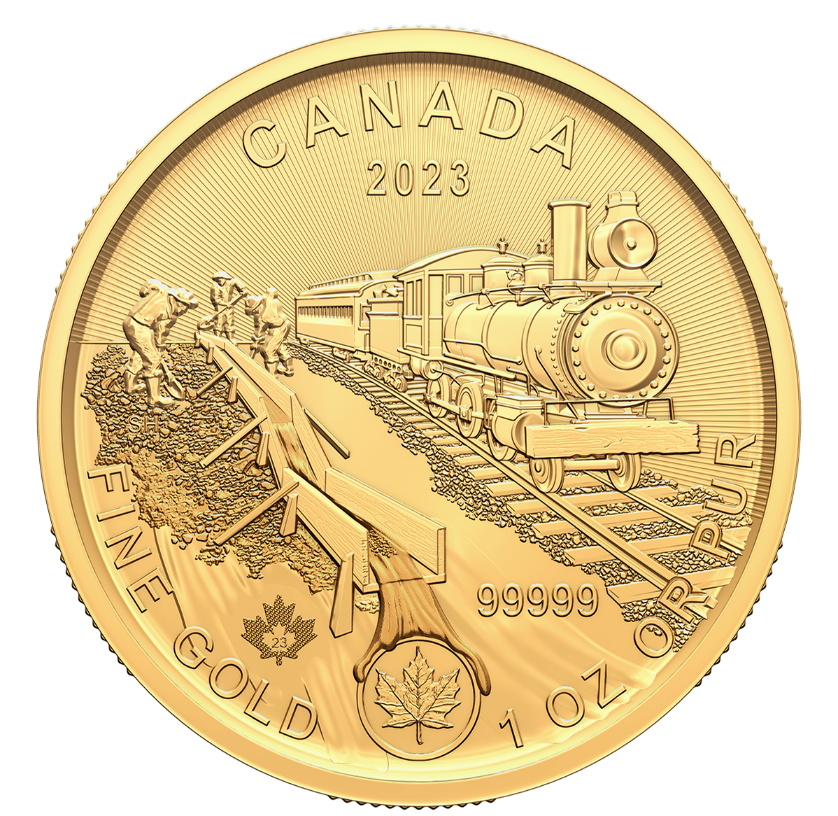2023 Klondike Gold Rush: Passage for Gold - 1 oz. 99.999% Pure Gold ...
