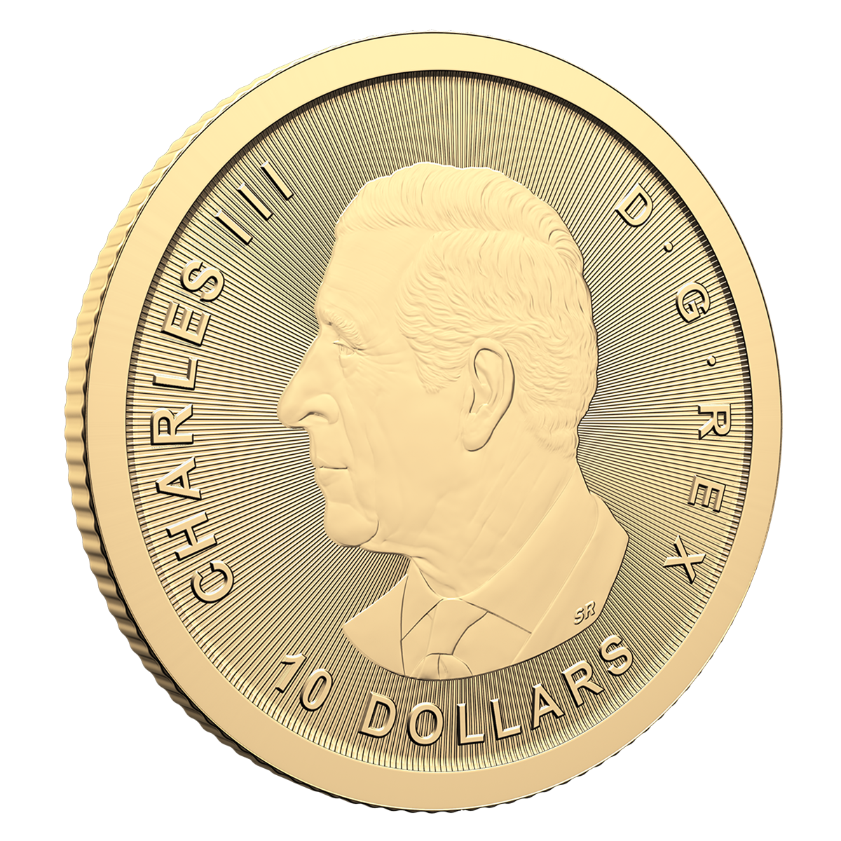 2024 1/4oz. 99.99% pure gold coin - Bald eagle with Fish (bullion ...