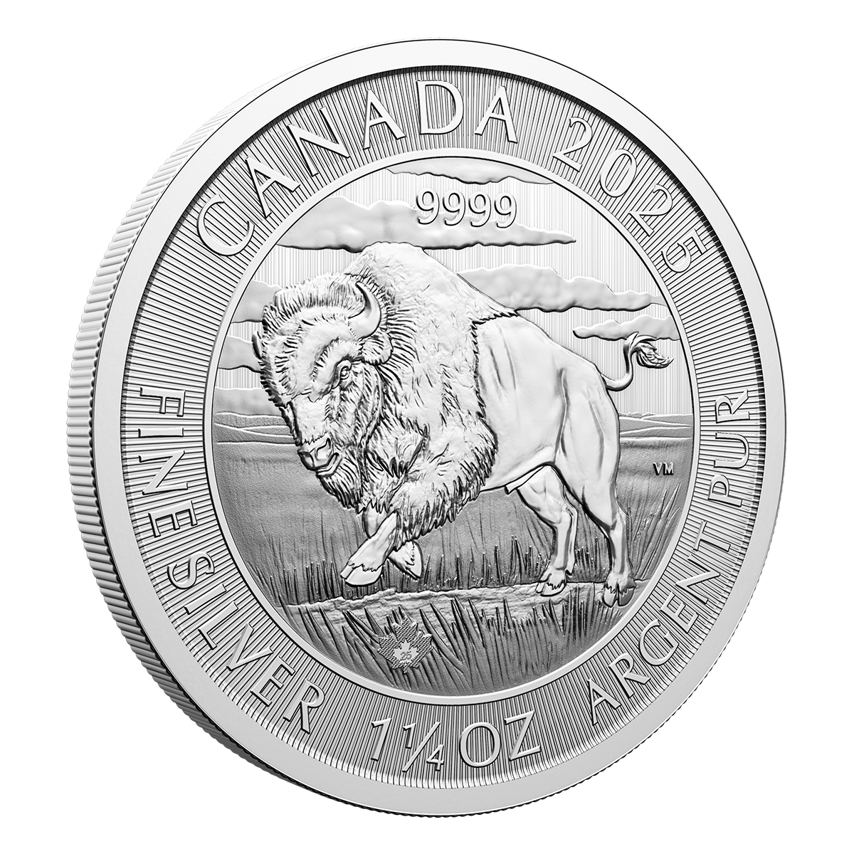 Bison - 2025 1.25-oz. 99.99% Pure Silver Coin (Bullion) | The Royal ...