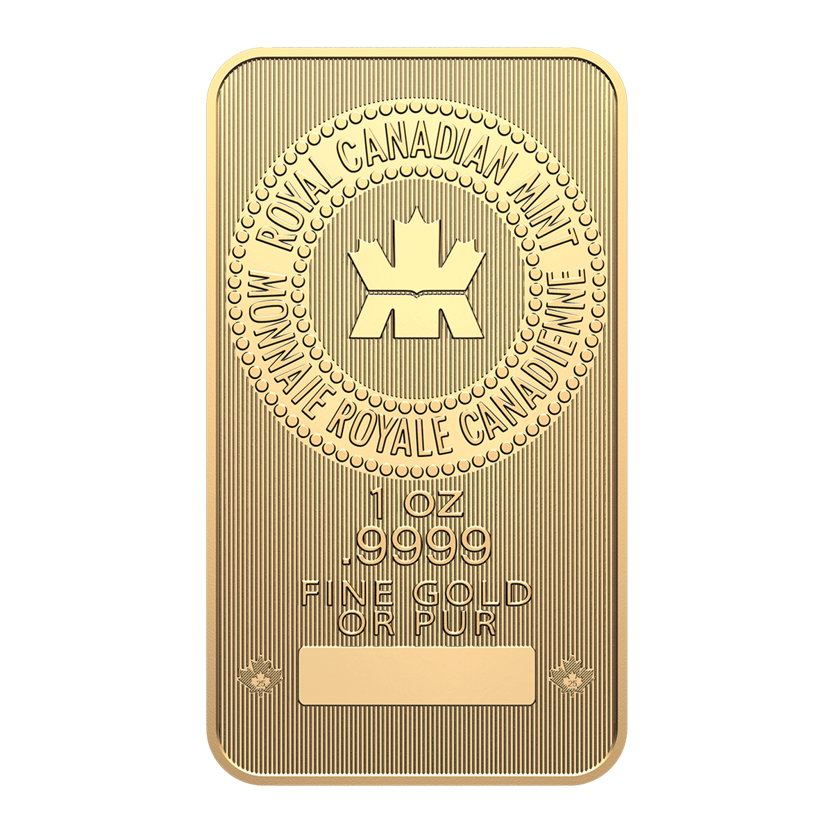 2025 1 oz. 99.99% Pure Gold Bar in Proudly Canadian Packaging (Bullion ...
