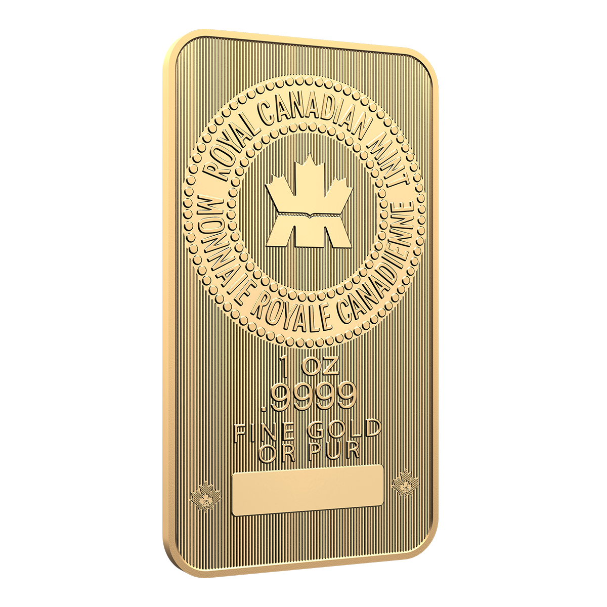 2025 1 oz. 99.99% Pure Gold Bar in Proudly Canadian Packaging (Bullion ...